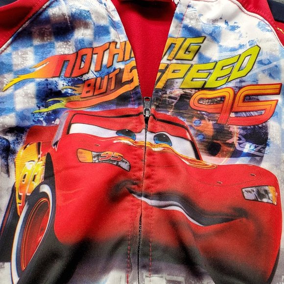 Disney | Jackets & Coats | Disney Cars Lightning Mcqueen Jacket 2mo Red ...